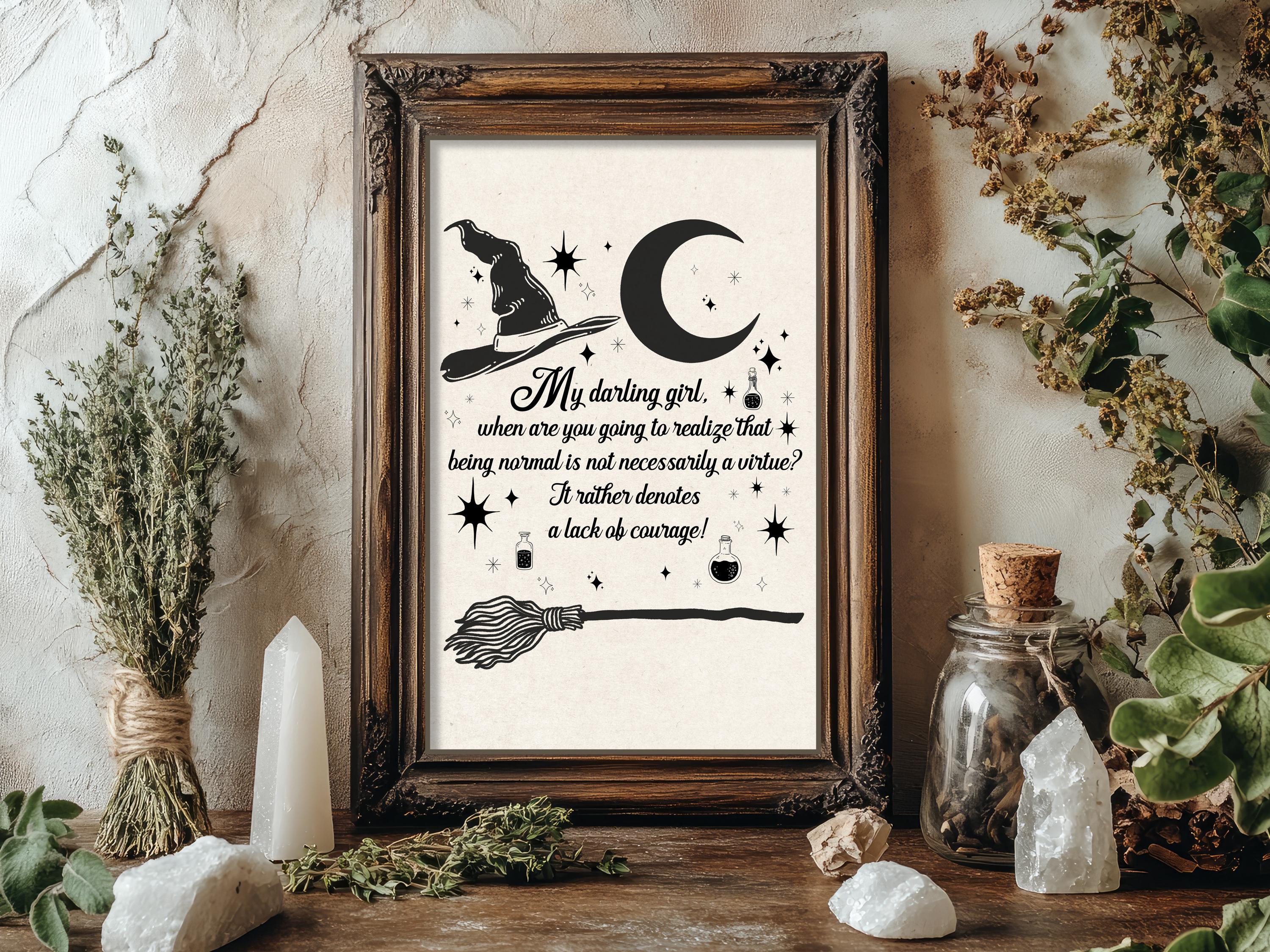 Practical Magic Inspired Halloween Art Print: Owens Sisters Apothecary ...
