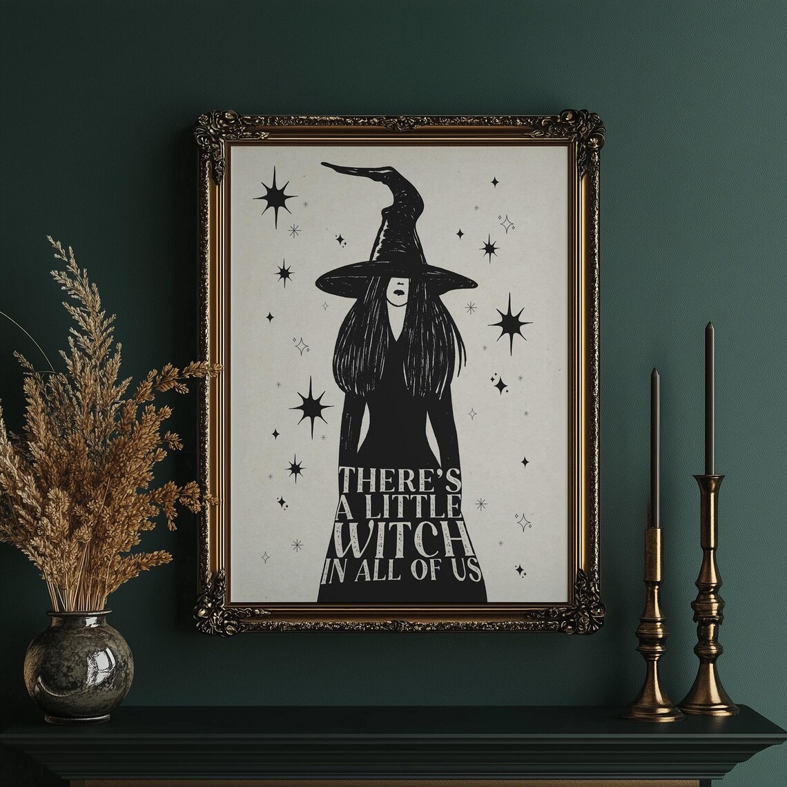 Practical Magic Inspired Witch Quote Print: Halloween Wall Decor, Owens ...