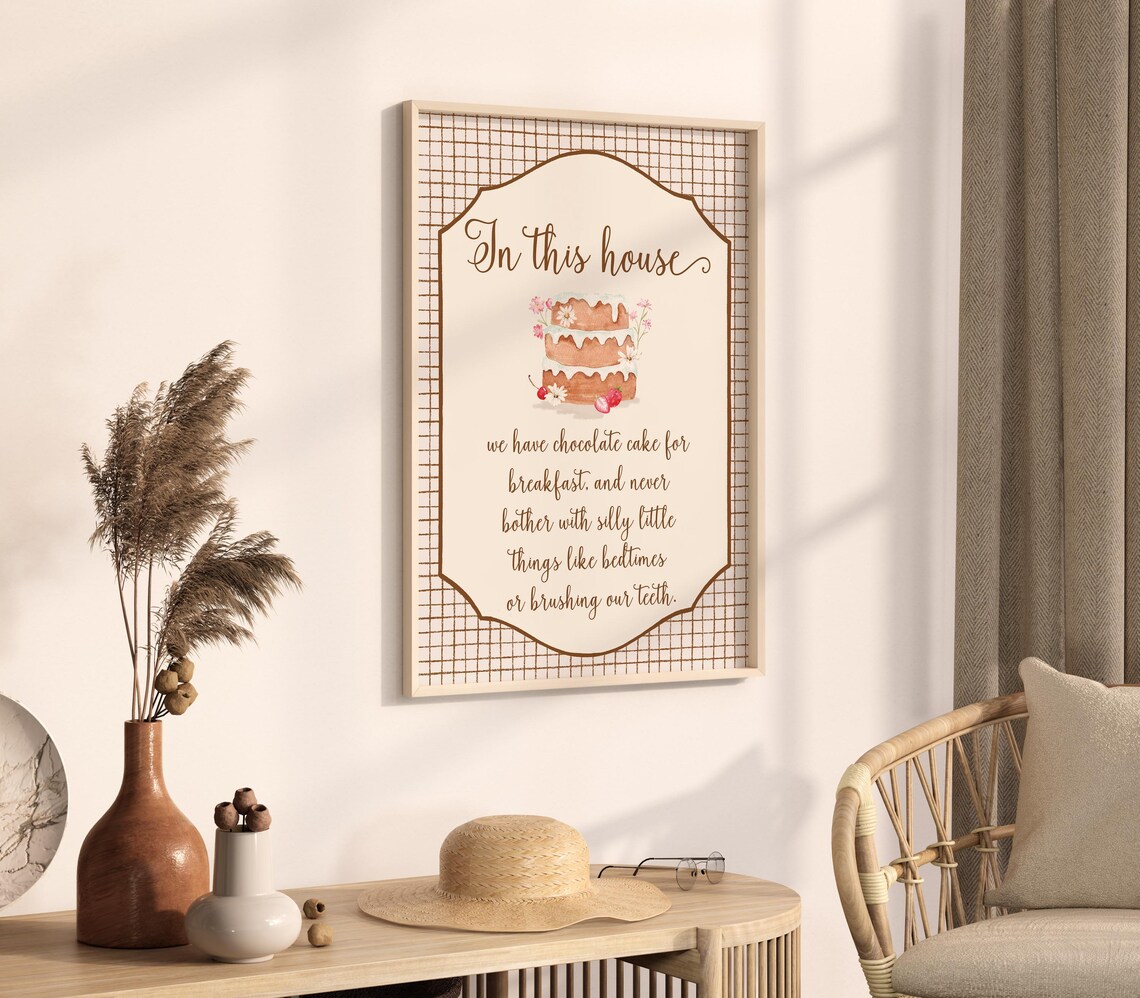 Practical Magic Inspired Kitchen Art Print: Owens Sisters Chocolate ...