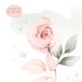Personalized Floral Name Print: Monogram Rose Wall Art for Nursery ...