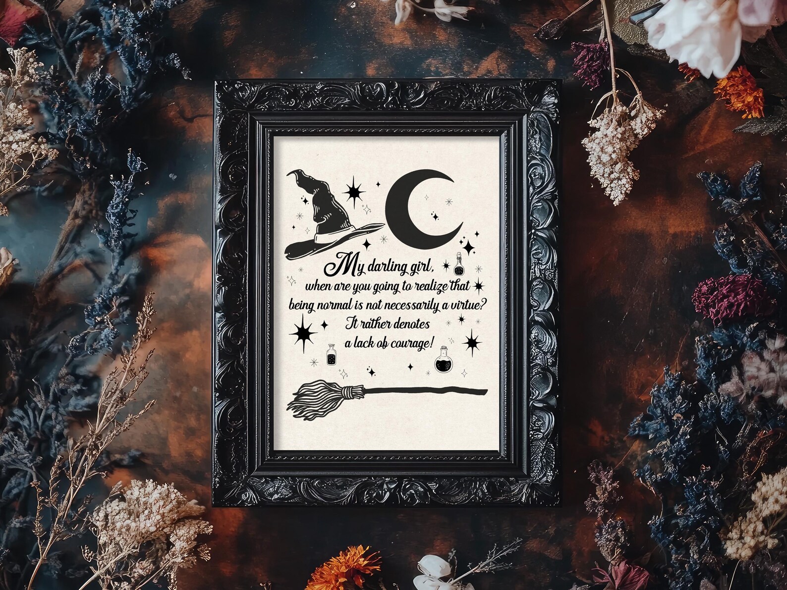 Practical Magic Inspired Halloween Art Print: Owens Sisters Apothecary ...