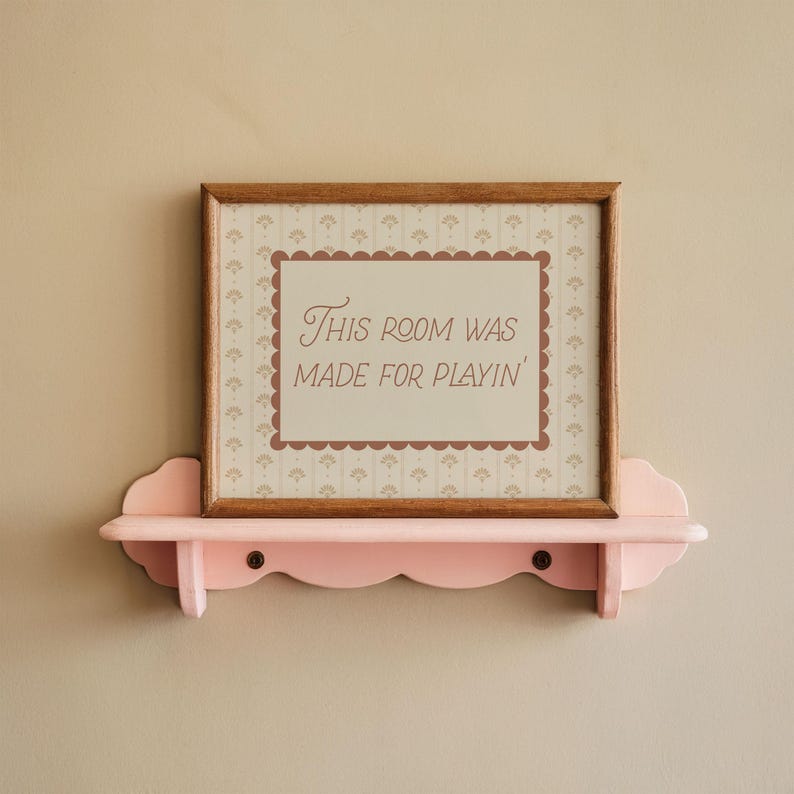 Cottagecore Girl Nursery Wall Art Set, Shabby Chic Vintage Prints ...