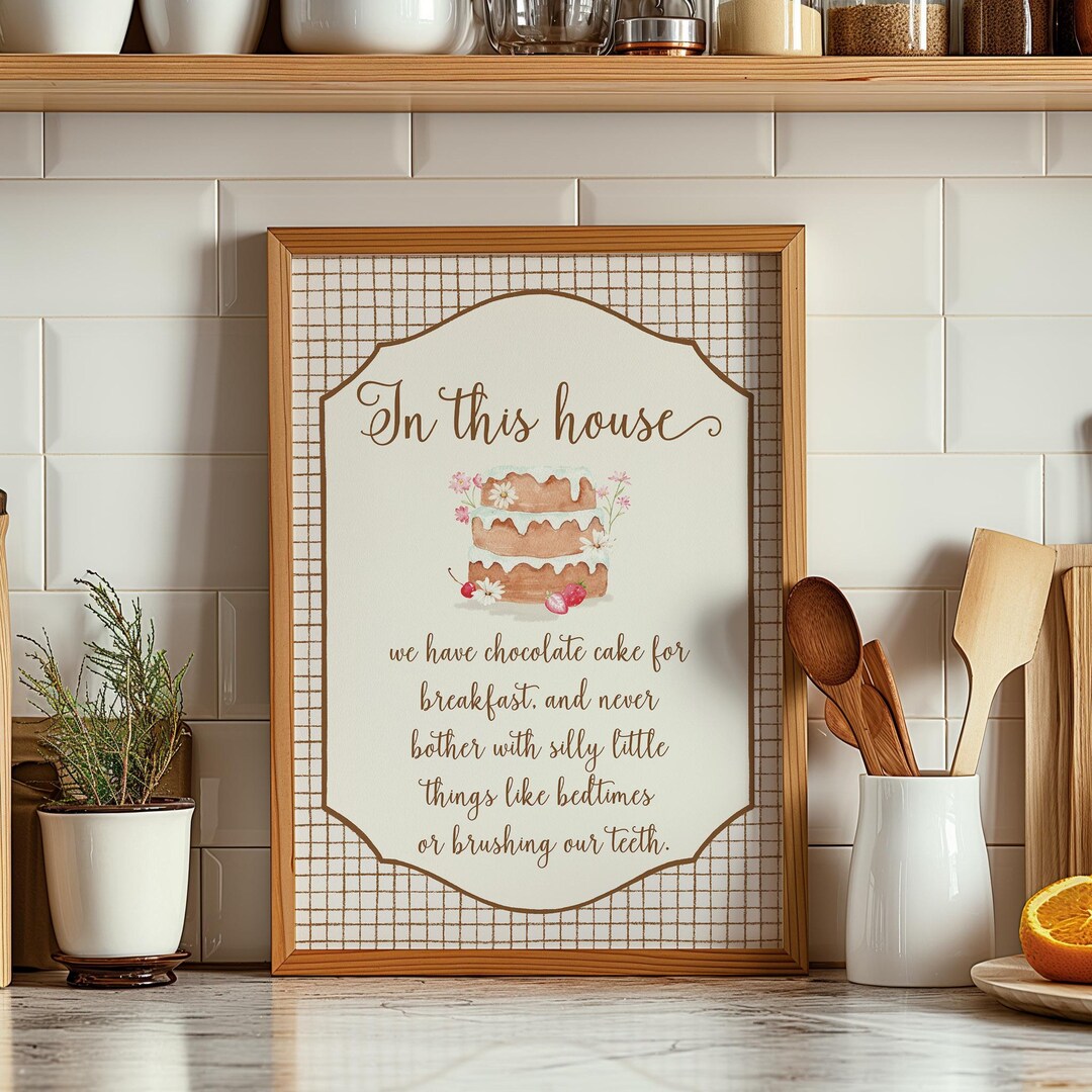 Practical Magic Inspired Kitchen Art Print: Owens Sisters Chocolate ...