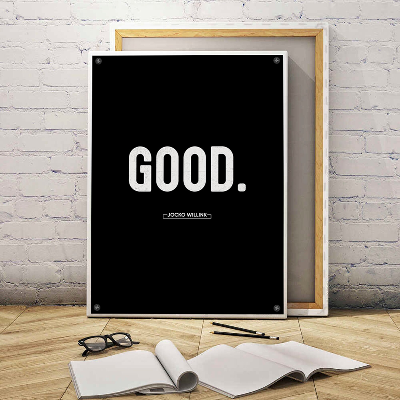 Jocko Willink Good Poster Jocko Willink Quote | Etsy