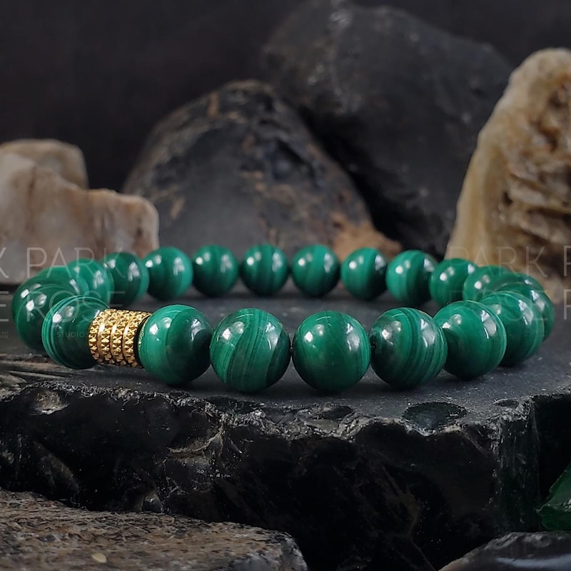 Malachite Jewelry - Etsy