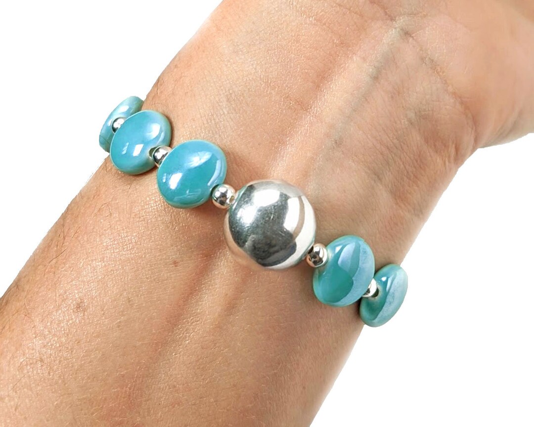 P6 Pressure Bands Ceramic Nausea Relief Bracelets / Morning Sickness ...