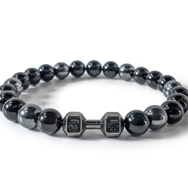 Mens Dumbbell Bracelet - Etsy