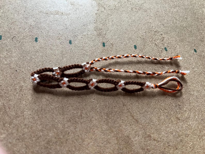Customizable Macramé Friendship Bracelet or Anklet - Etsy