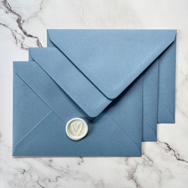 Blue Envelope - Etsy