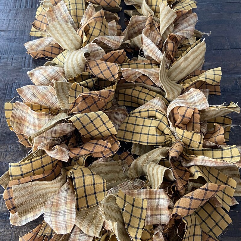Rag Garland - Etsy