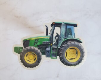 Tractor Car Sticker | Etsy