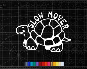 Slow Mover Decal - Etsy