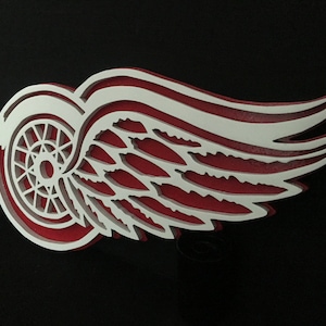 Detroit Redwings Wood Sign - Etsy