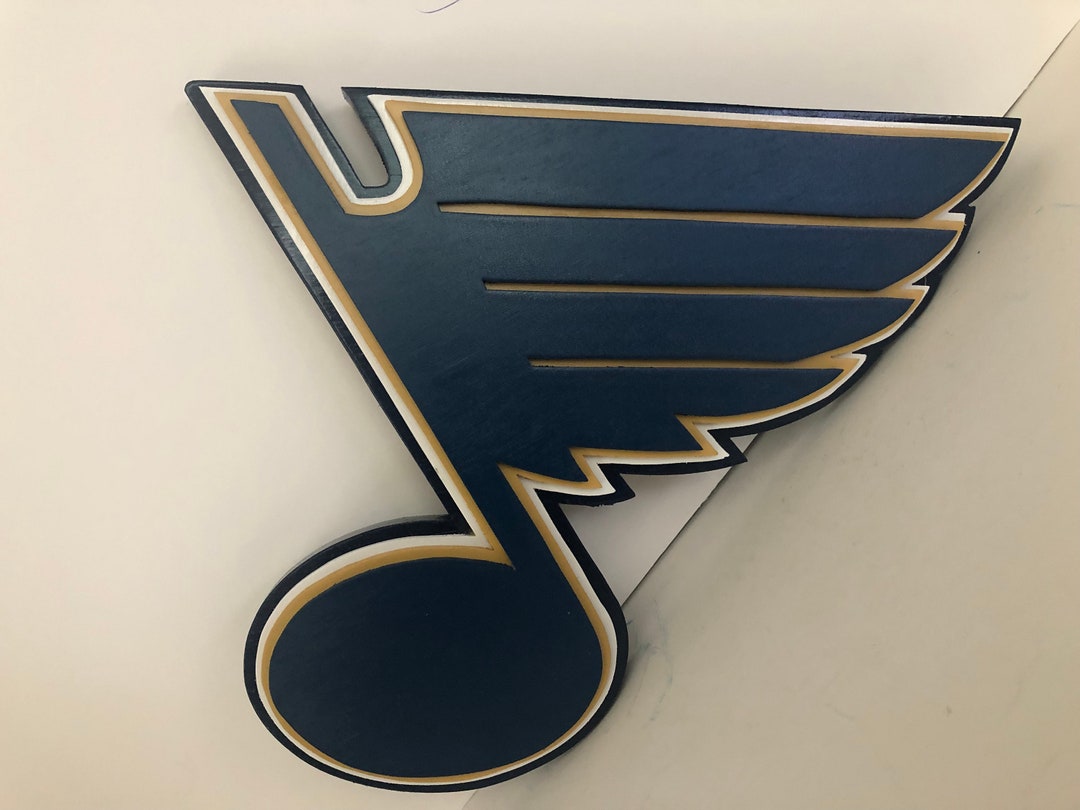 St. Louis Blues Wood Sign - Etsy