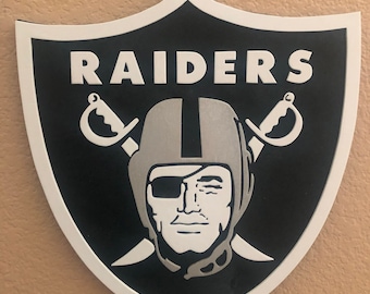 Las Vegas Raiders Wood Sign | Etsy