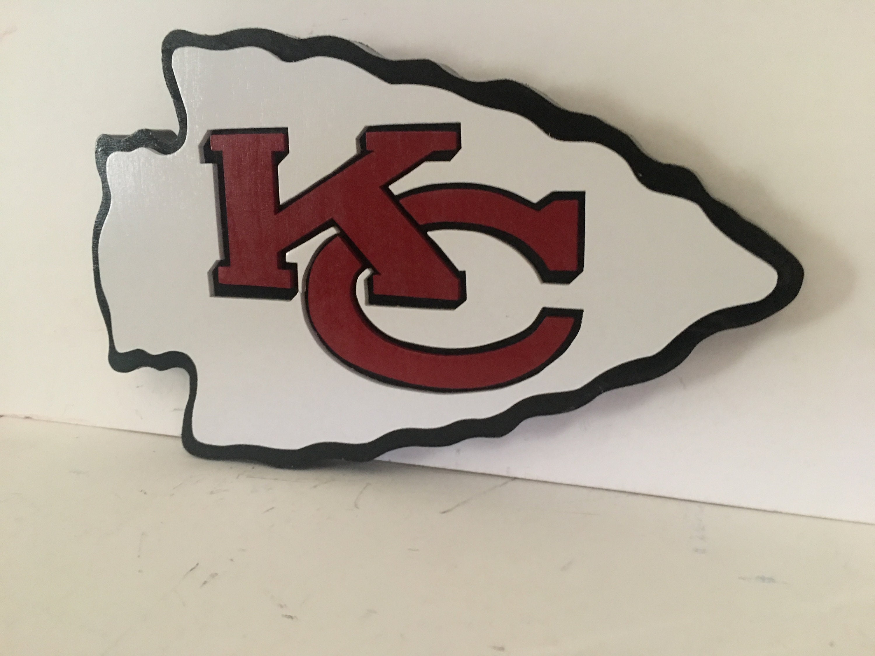 Kansas City Chiefs Wood Sign - Etsy