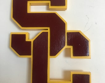 Usc Wood Sign - Etsy