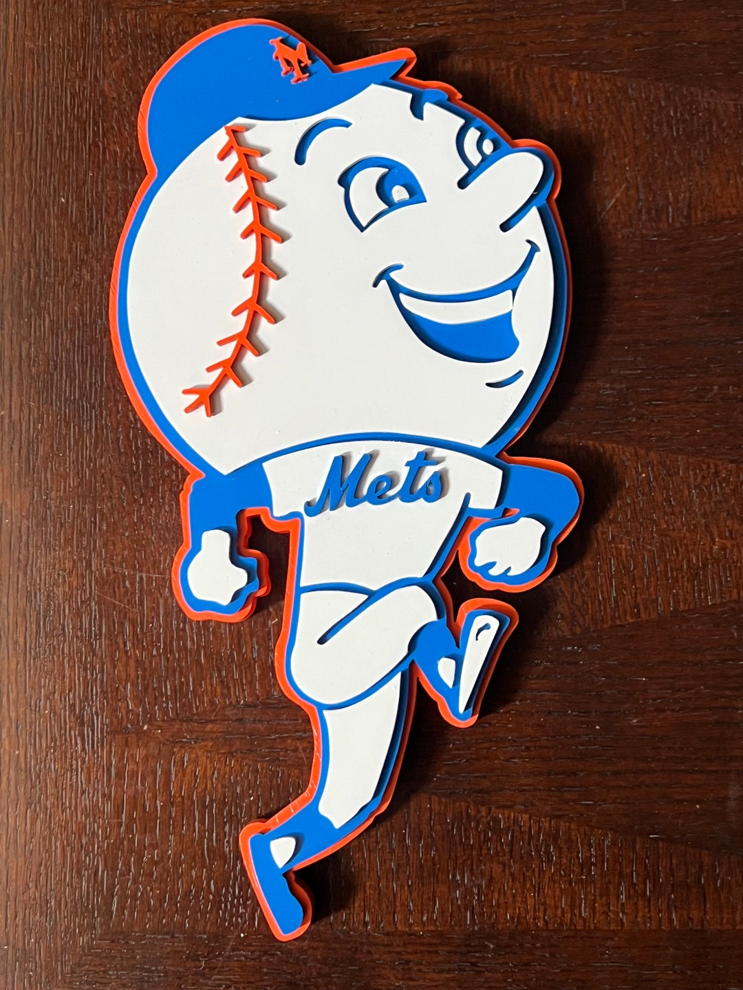 Mr. Met Wood Sign Large - Etsy