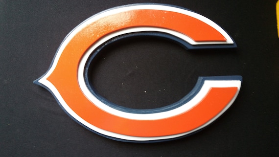 Chicago Bears Wood Sign | Etsy