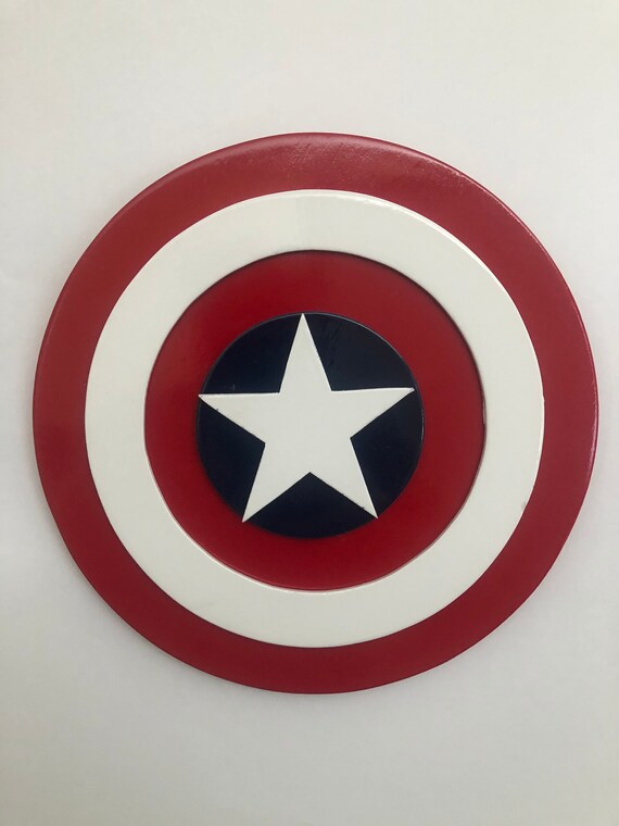 Captain America Wood Sign | Etsy