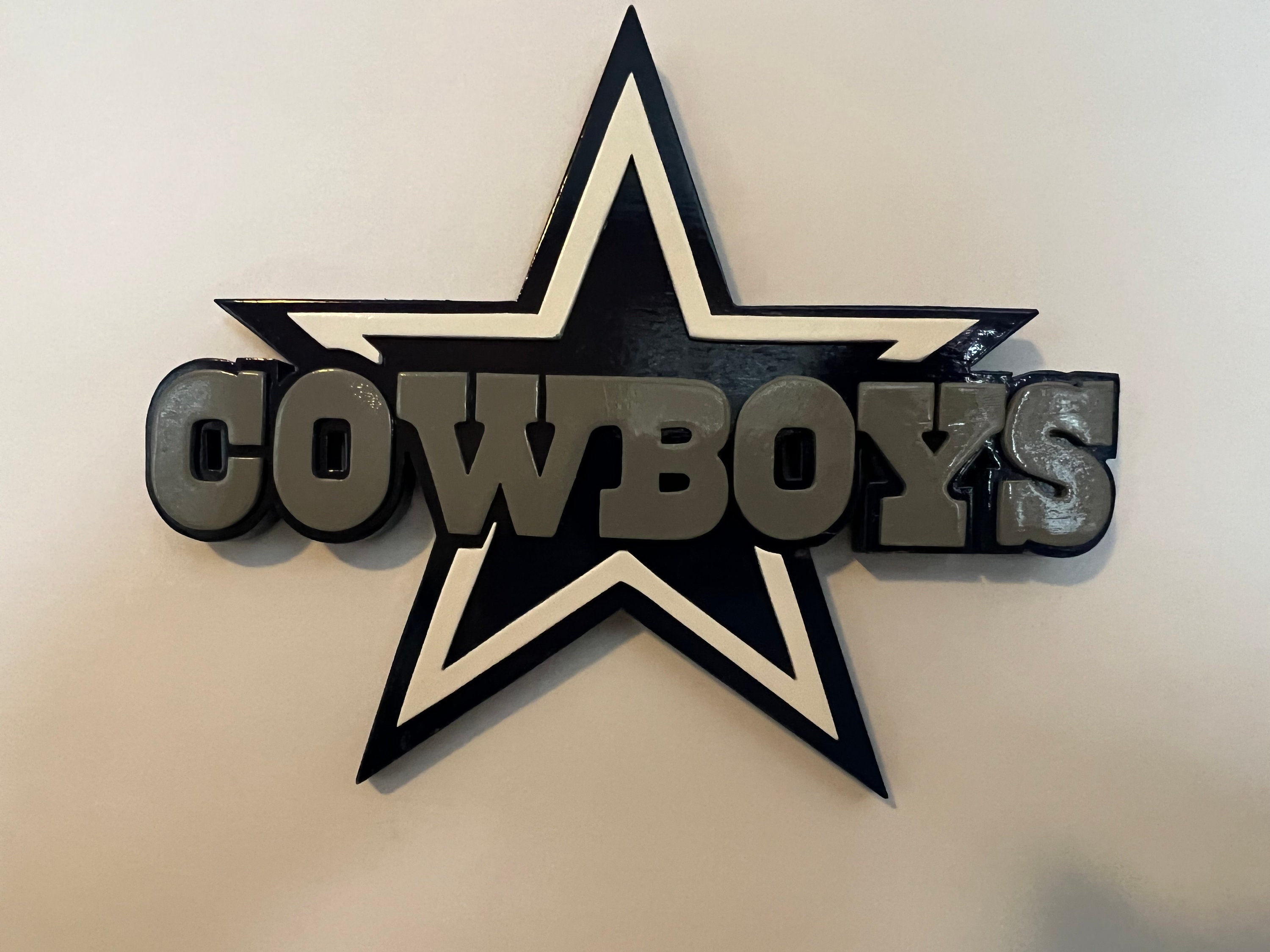 Large Dallas Cowboys Wood Sign - Etsy