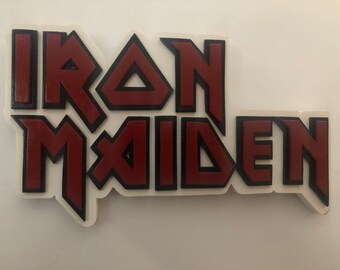Iron Maiden Sign - Etsy