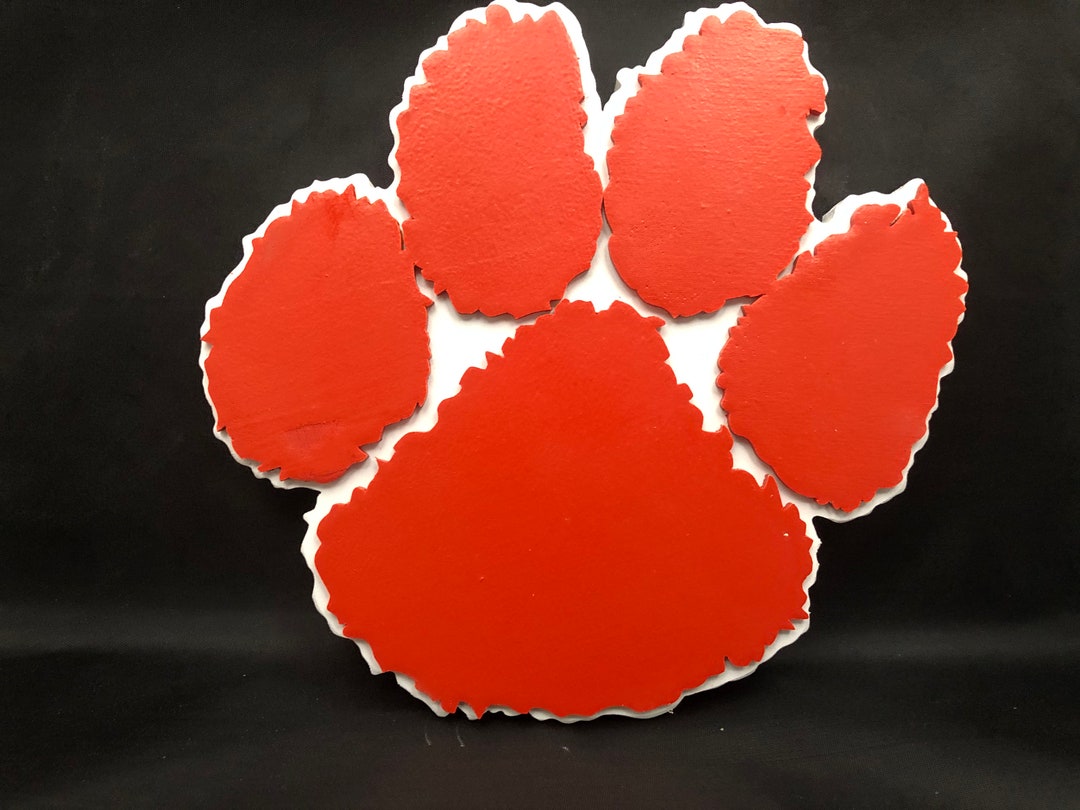 Clemson University Tigers Wood Sign - Etsy