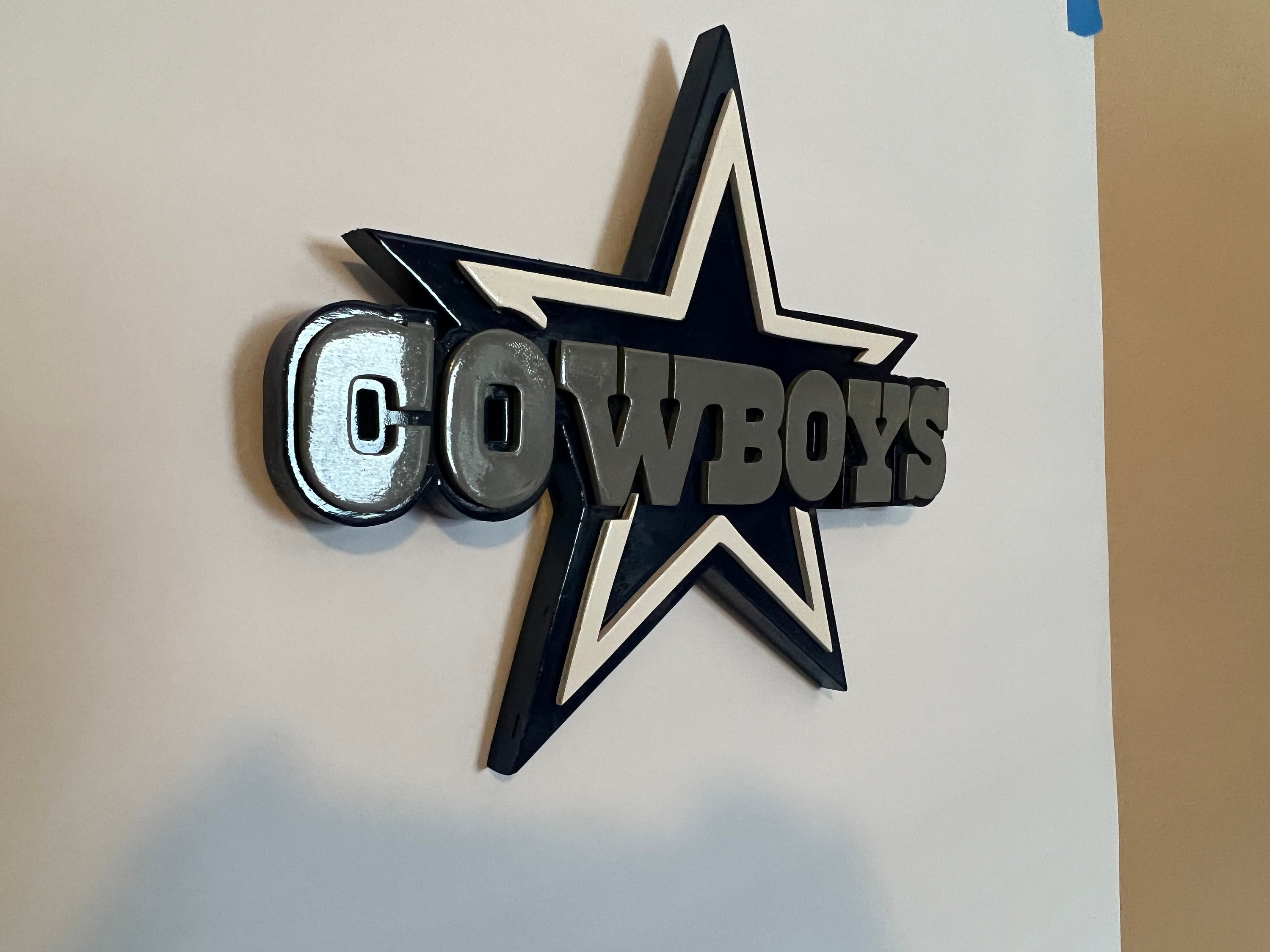 Large Dallas Cowboys Wood Sign - Etsy