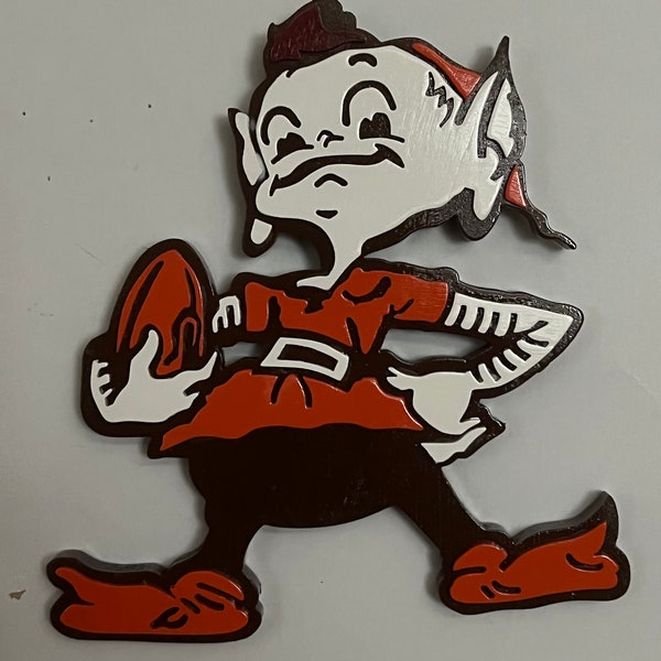 Cleveland Browns Elf Wall Decor - Etsy