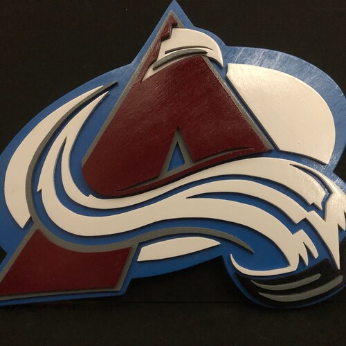 Colorado Avalanche 3D Wood Sign - Etsy