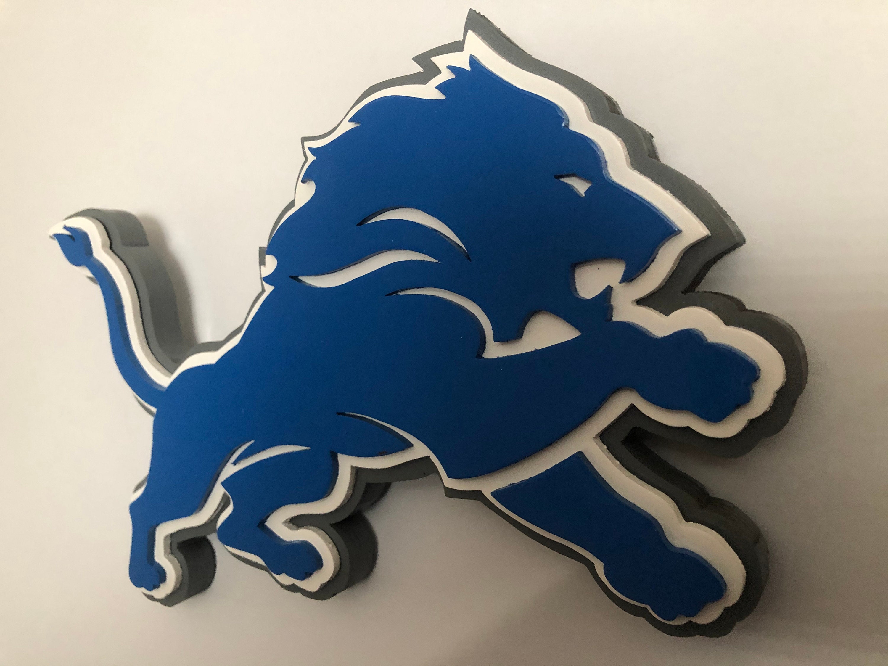 Detroit Lions Wood Sign - Etsy