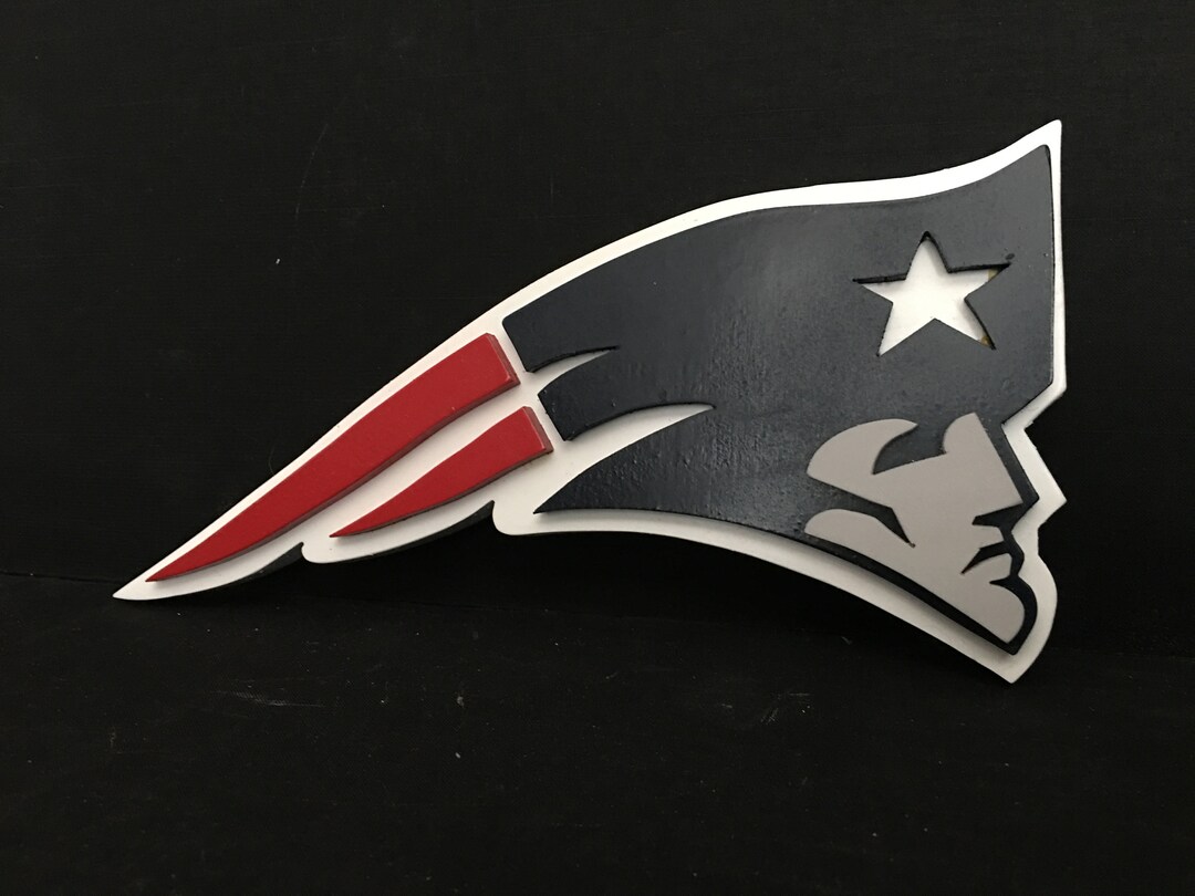 New England Patriots Wood Sign - Etsy