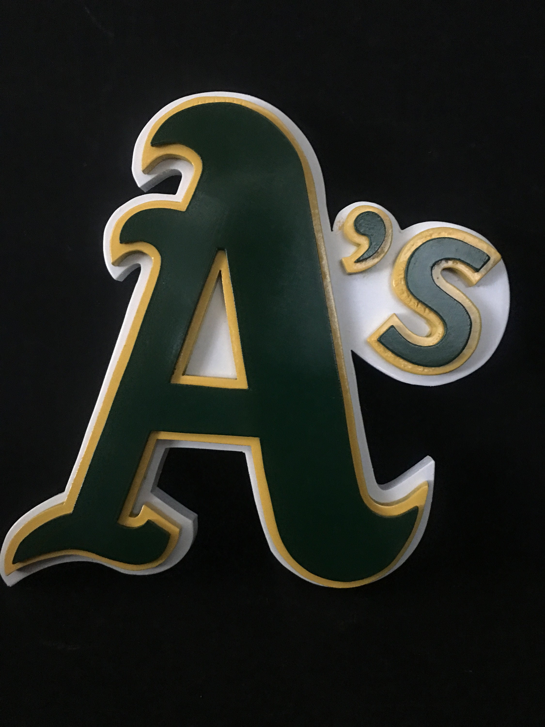 Oakland A's Wood Sign - Etsy