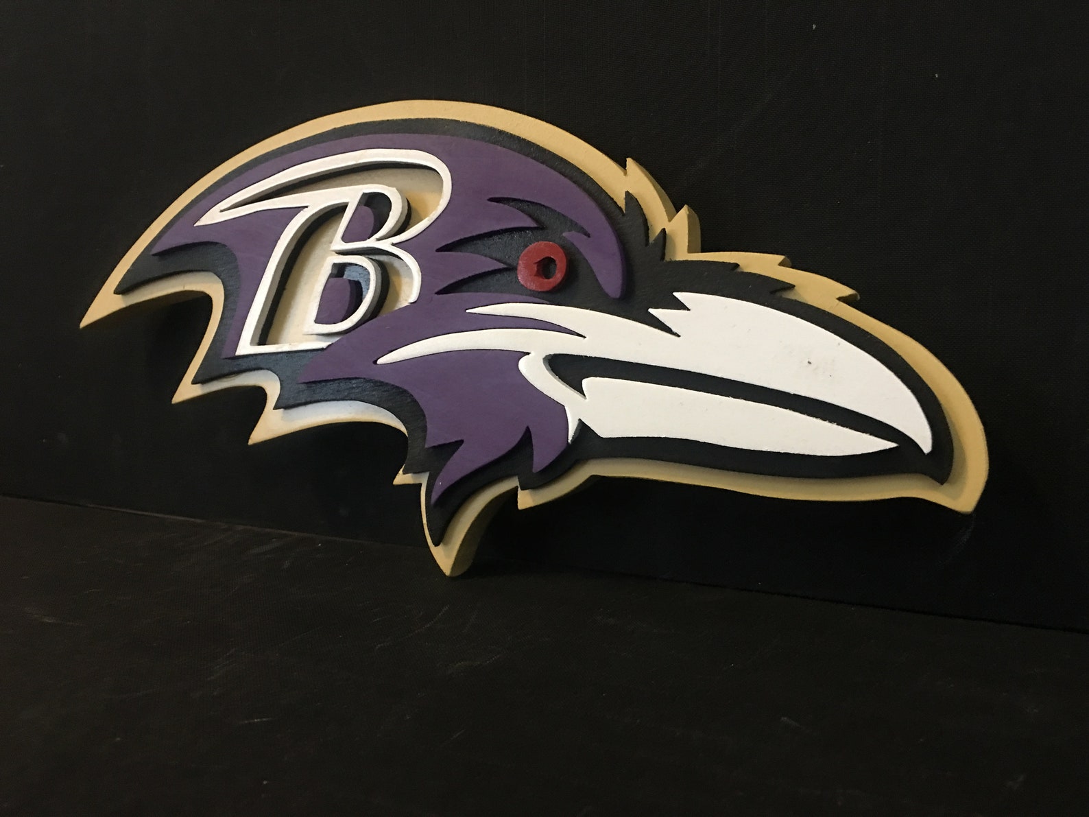 Baltimore Ravens Wood Sign - Etsy