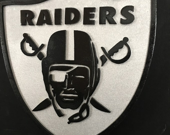 Las Vegas Raiders Wood Sign | Etsy