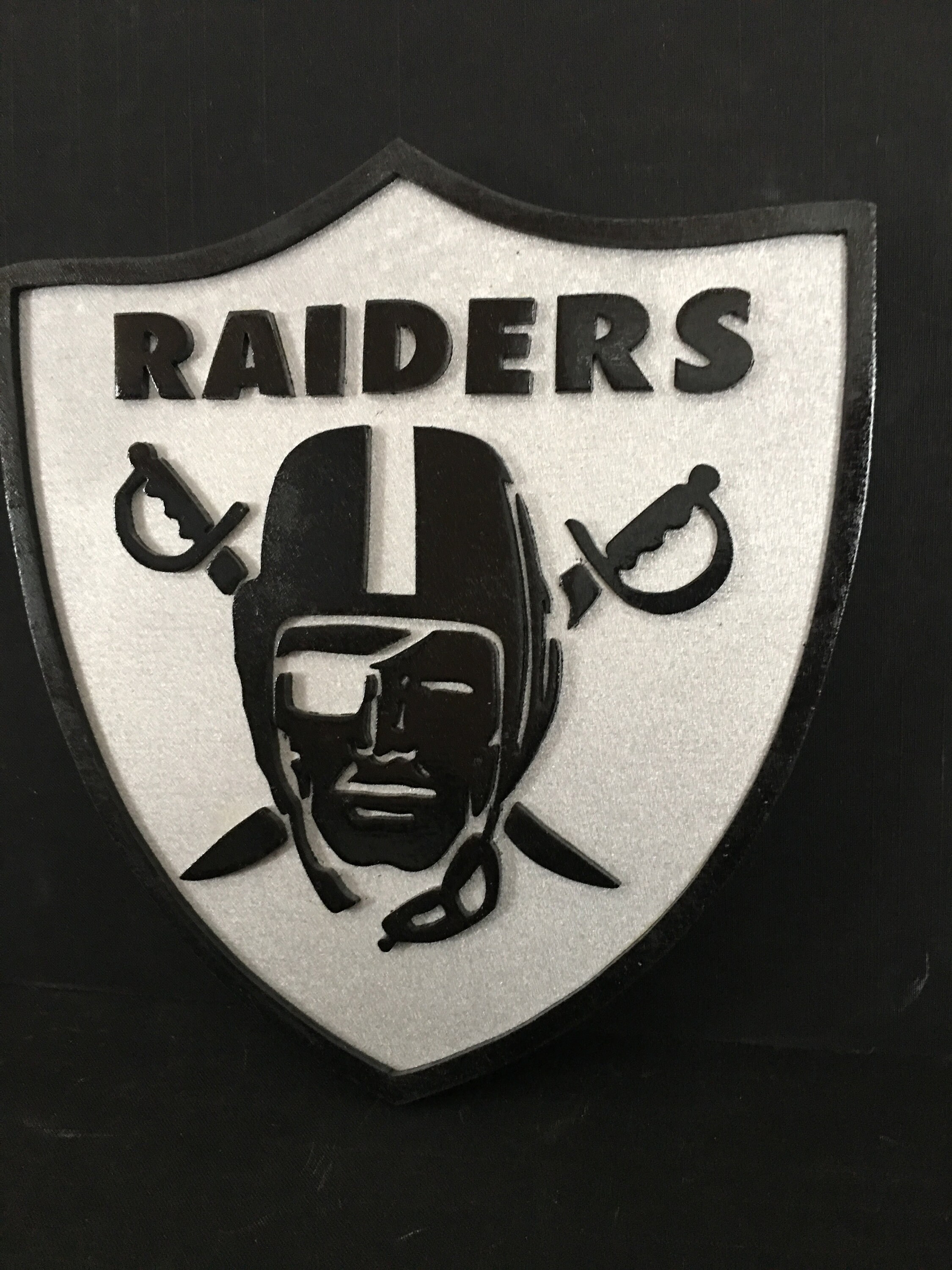 Las Vegas Raiders Wood Sign - Etsy