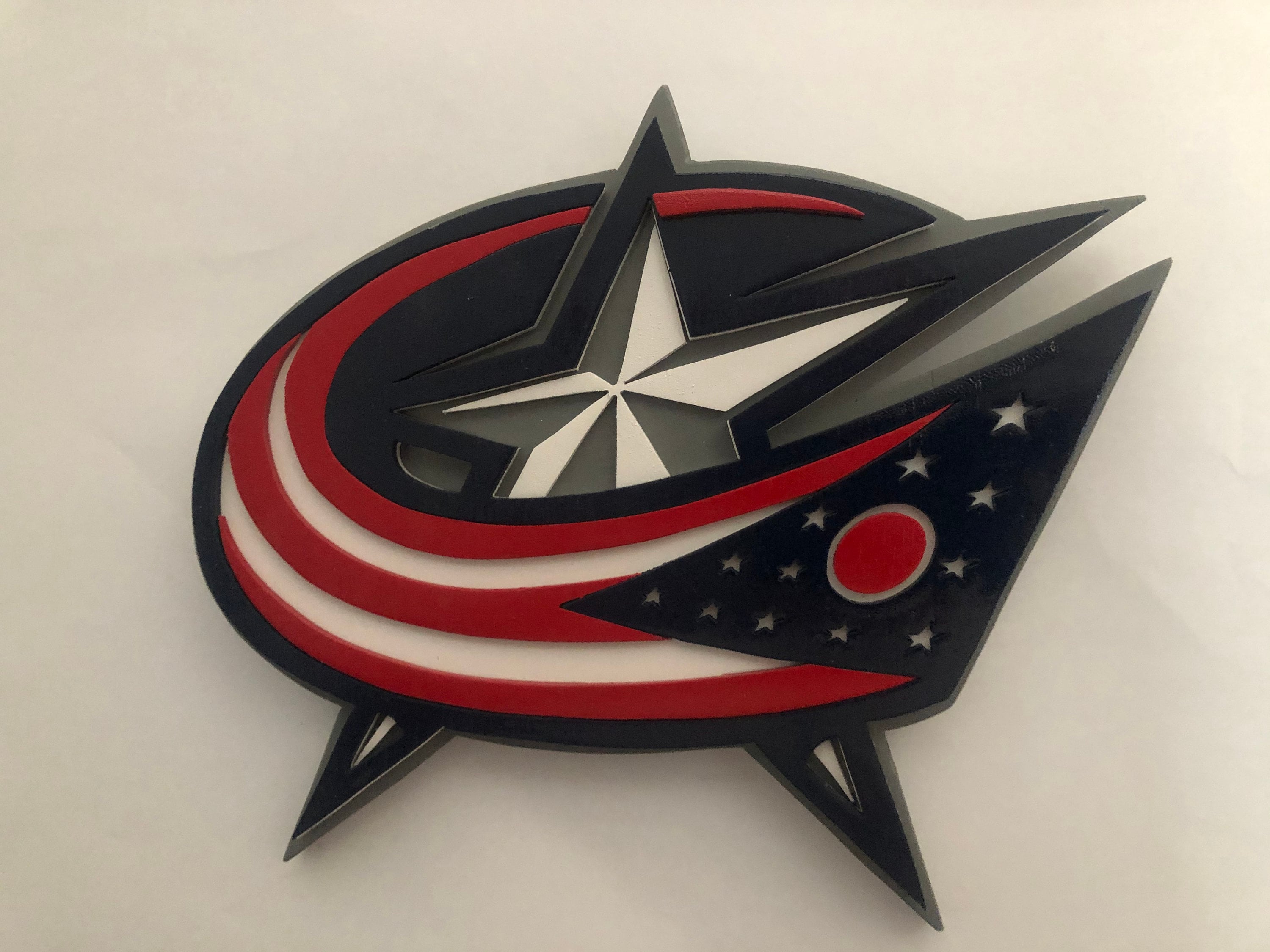 Columbus Blue Jackets Wood Sign - Etsy