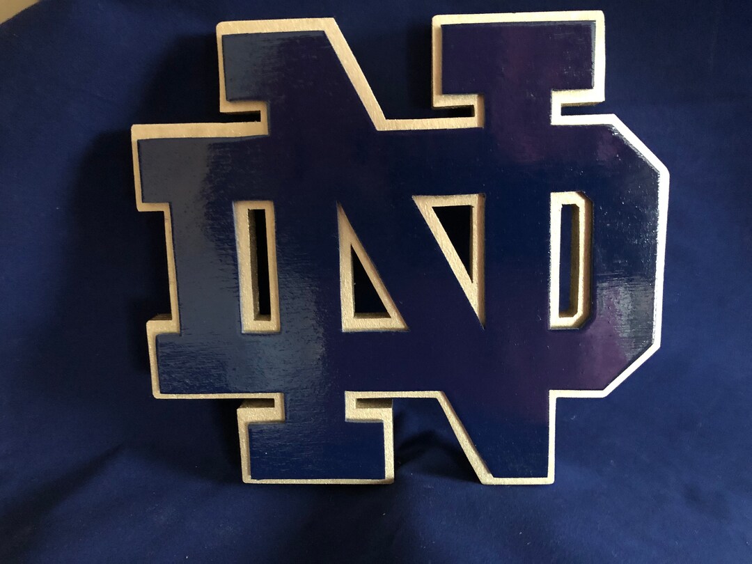 Notre Dame University Wood Sign - Etsy