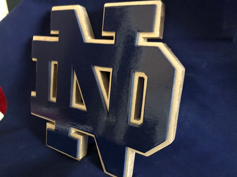 Notre Dame University Wood Sign - Etsy