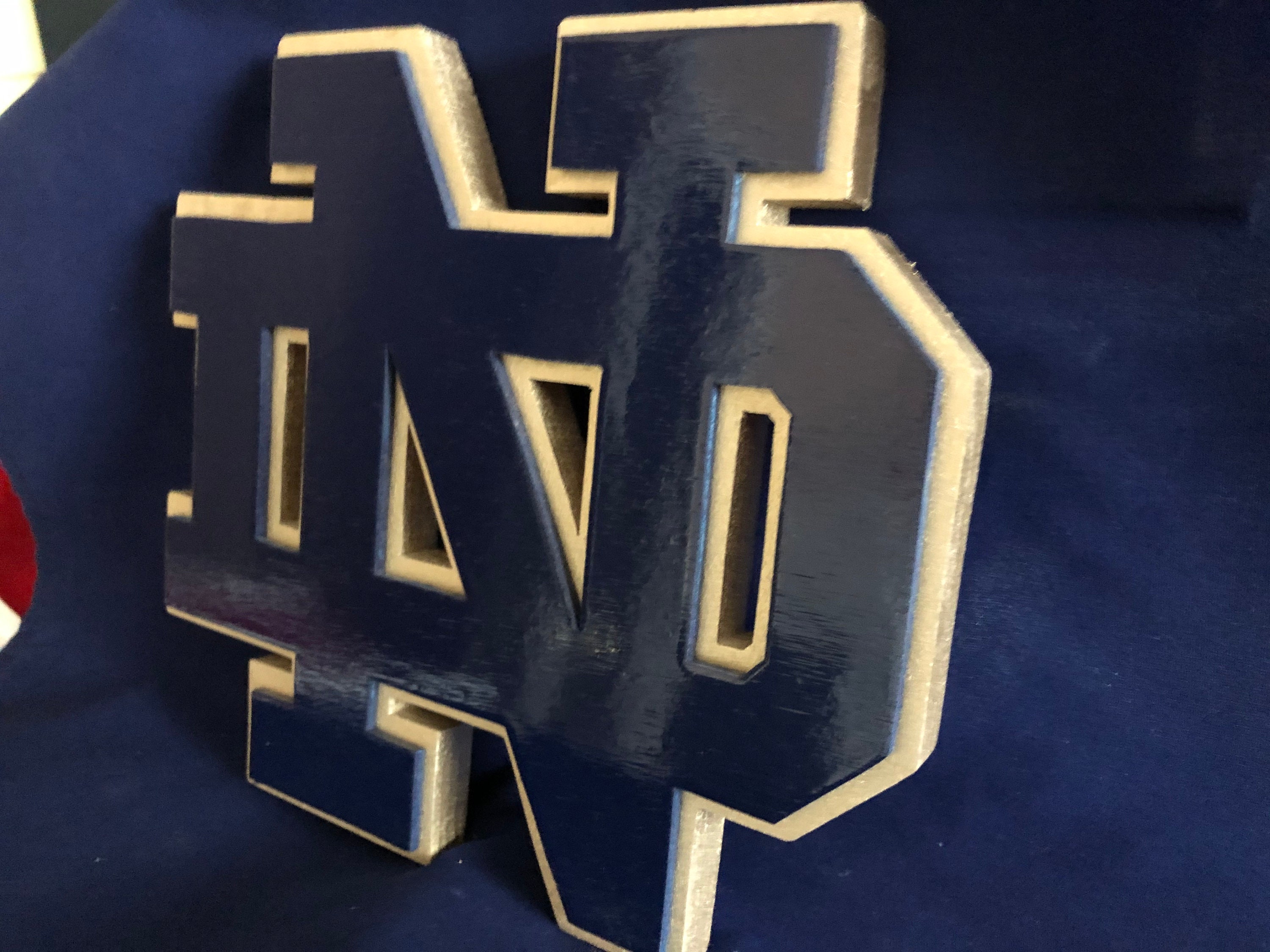 Notre Dame University Wood Sign - Etsy