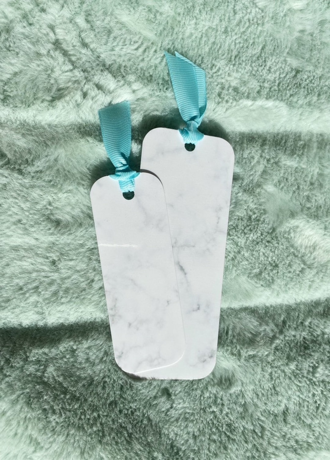 Marble Bookmarks | Handmade | Laminated Bookmark With Ribbon | Mini ...