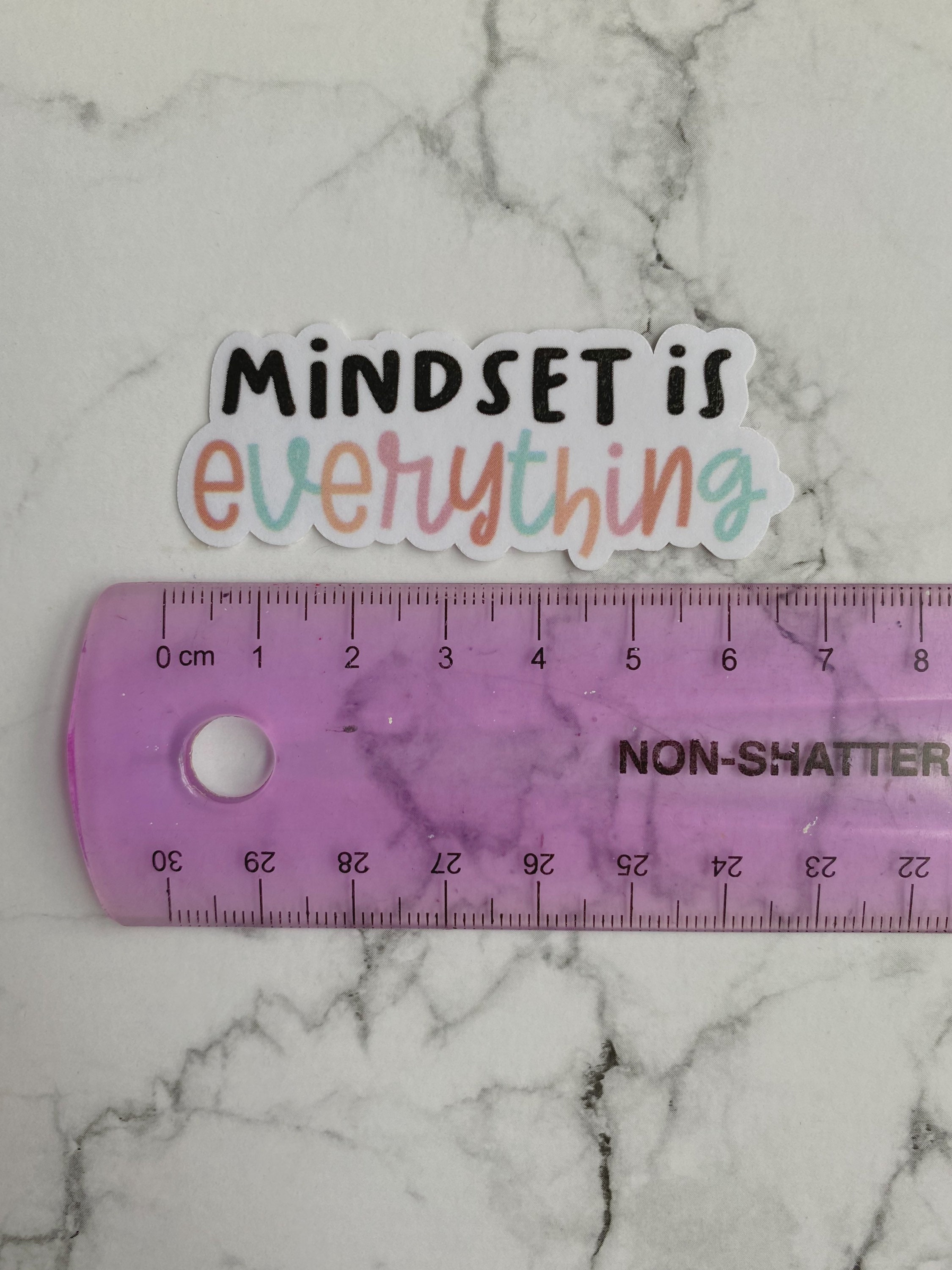Mindset is Everything Sticker | Positivity Motivation | Aesthetic ...