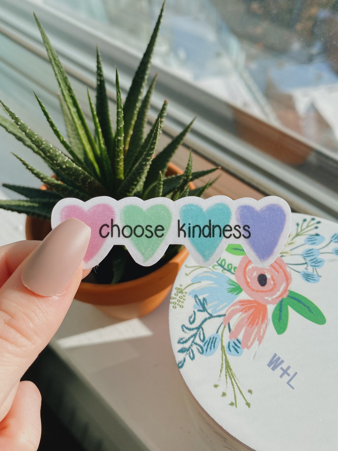 Choose Kindness Sticker Die Cut Water Resistant Laptop Journal and ...