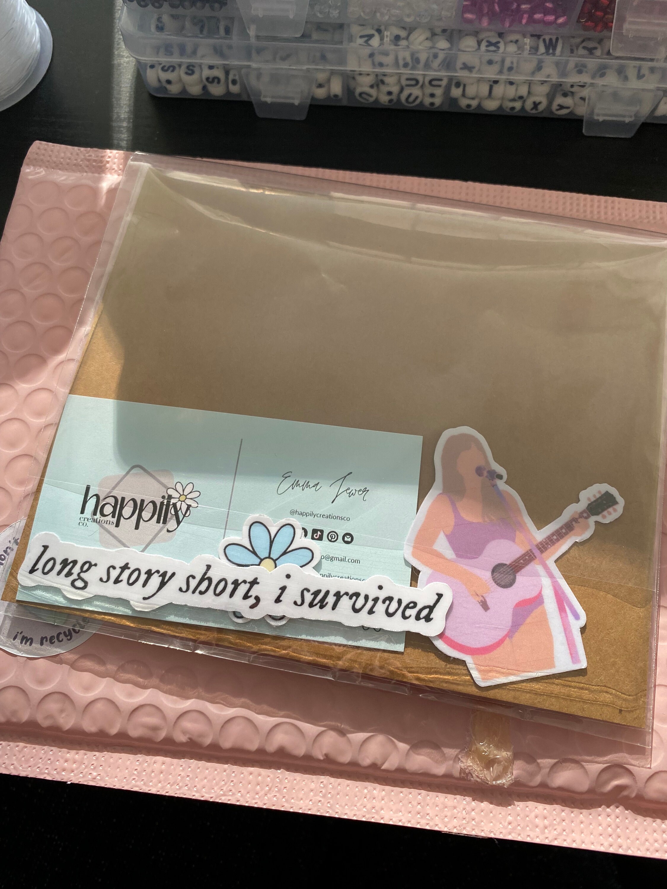 Long Story Short, I Survived Sticker | Ts Evermore Inspired Sticker ...