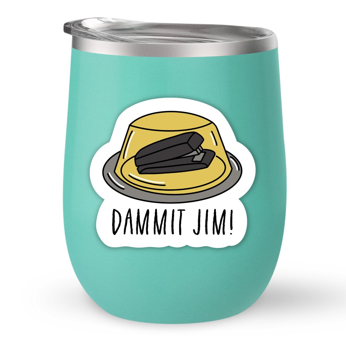 Jello in Stapler the Office Waterproof Vinyl Sticker - Etsy