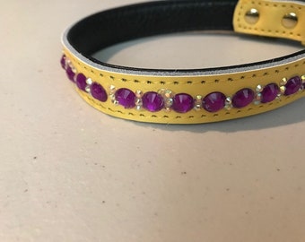 Blinged Dog Collar - Etsy