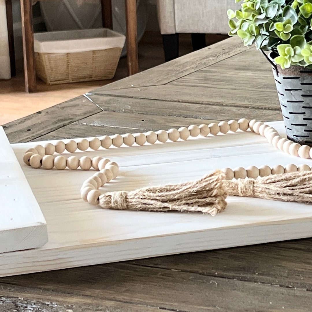 Catch All Tray Aged White Wood Tray Aged White Charming Addition to Any ...