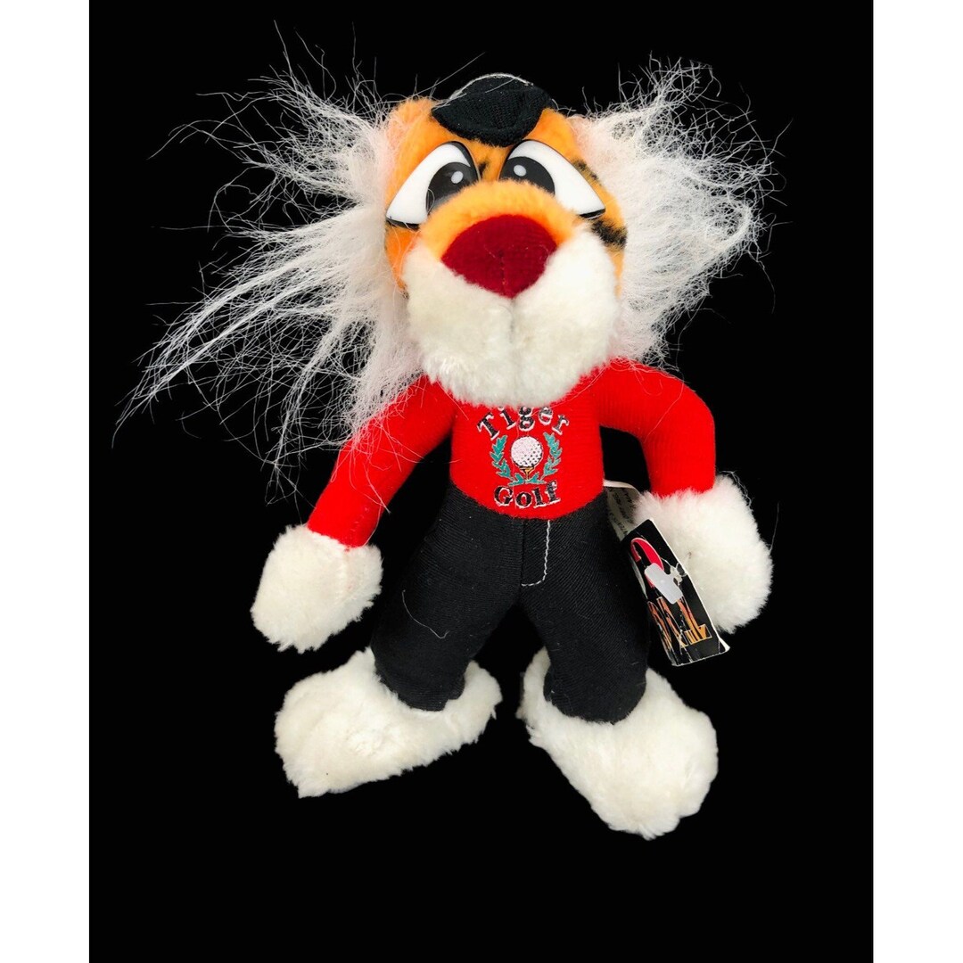 1997 Vintage Nanco Tiger Golf Nancy Sales Stuffed Animal Pet Toy Plush ...