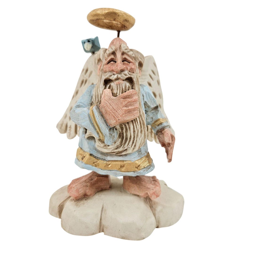 The Oldest Angel Figurine David Frykman Collection 1995 Resin Sculpture ...