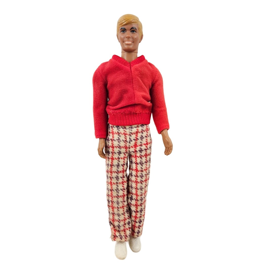 Vintage Mattel Ken Barbie Doll Malibu Superstar Fashion Action Figure ...